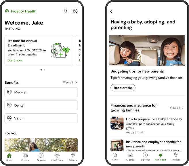Health & Welfare Benefit Services | Fidelity Workplace