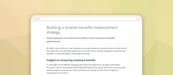 Fidelity Workplace Trends & Insights